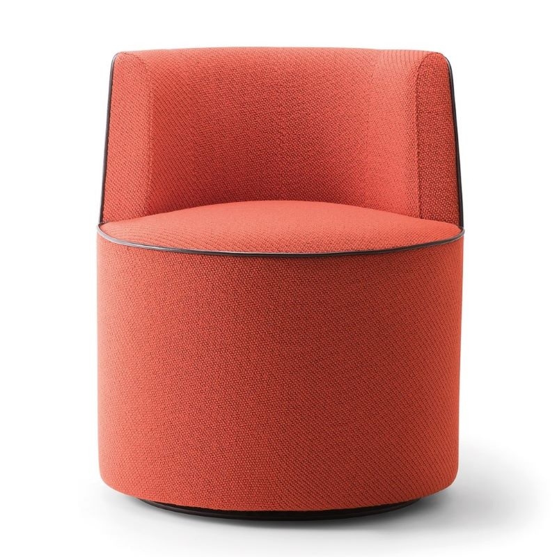 Carrie Lounge Chair, Swivel Base | Andy Thornton