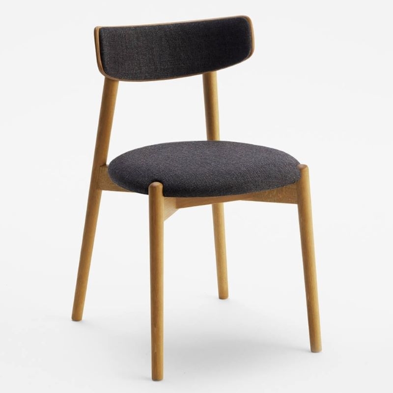 Fly Stackable Side Chair, Upholstered Seat and Back | Andy Thornton