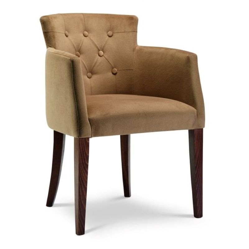 Lido Armchair, Buttoned Back | Andy Thornton