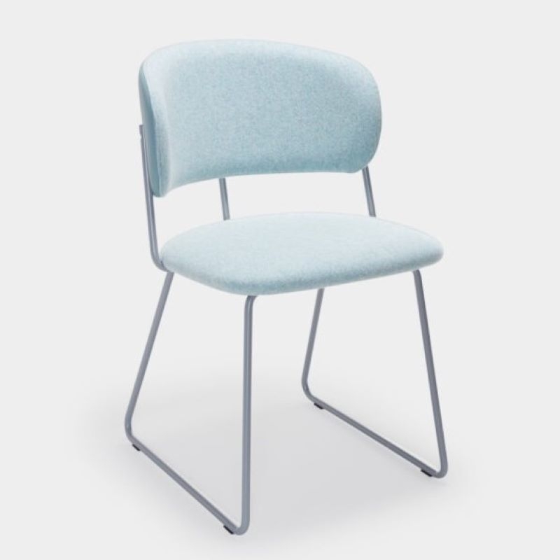 Nikita Side Chair, Sled Legs | Andy Thornton