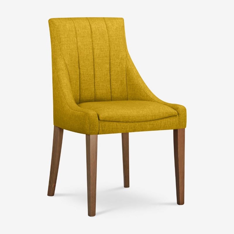 Nina Side Chair, Fluted Back | Andy Thornton