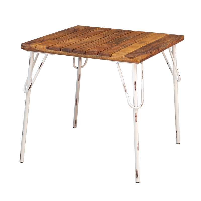 Riva Outdoor Table 800 x 800 In Antique White | Andy Thornton