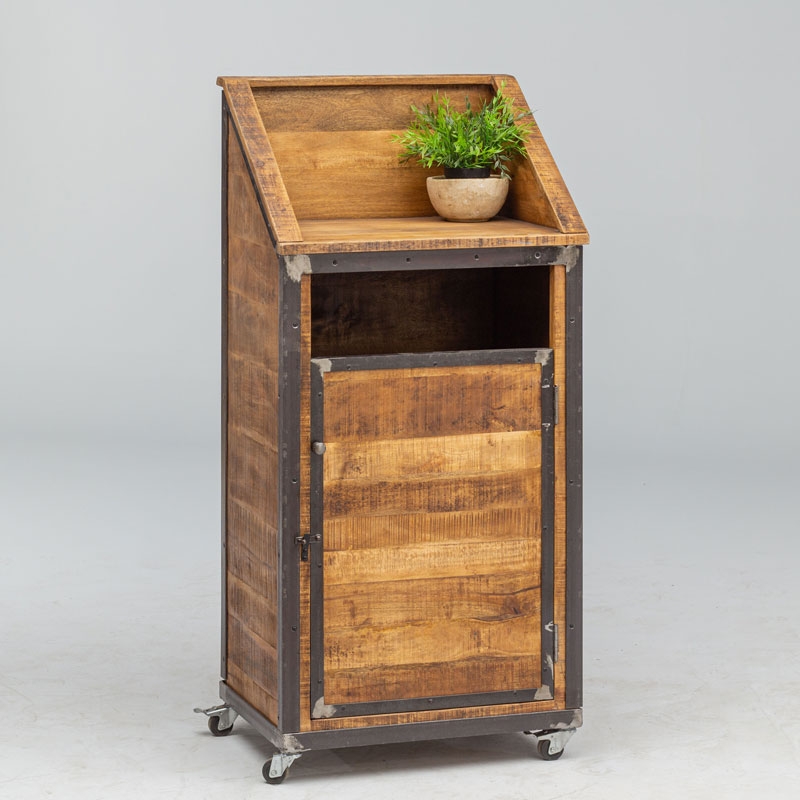 Industrial Waiter Station with Cupboard | Andy Thornton