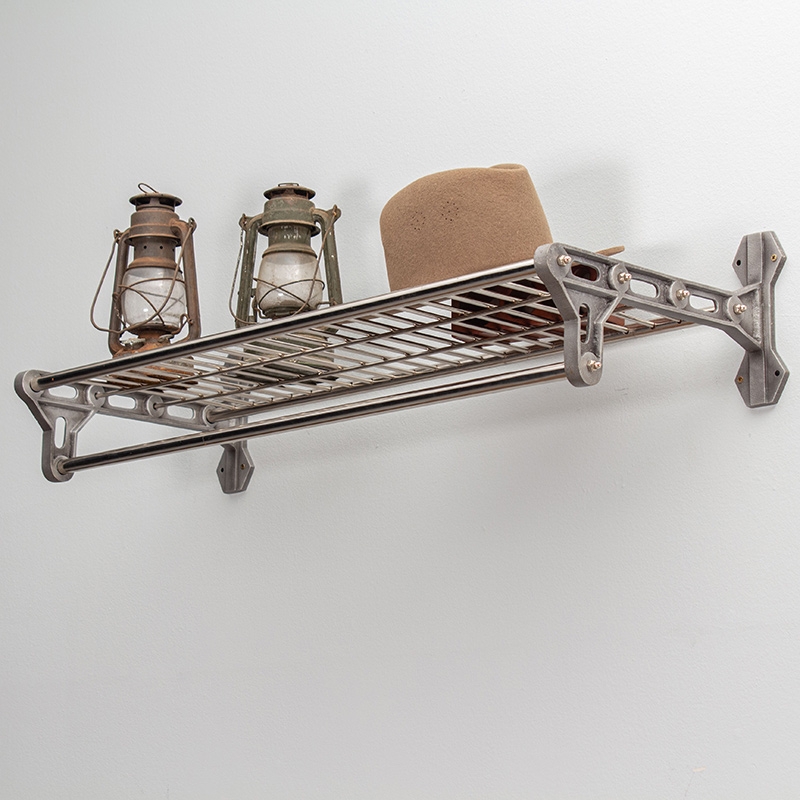 Subway Luggage Rack With Garment Rail | Andy Thornton