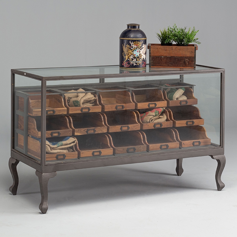 Drapery display cabinet | Andy Thornton