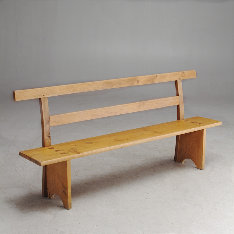 Quaker pine bench, large | Andy Thornton