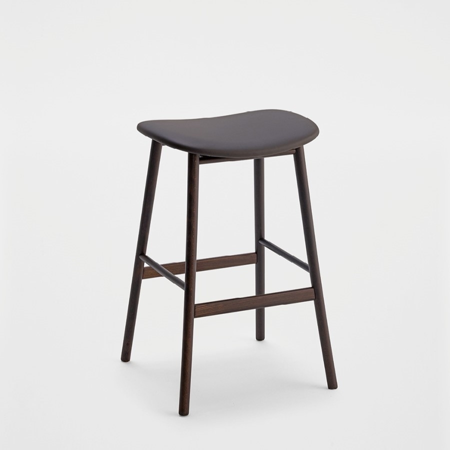 Viki Bar Stool, Upholstered Seat | Andy Thornton