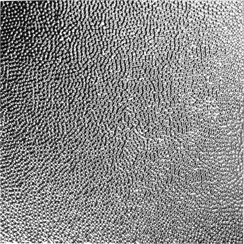 Dimple perimeter metal tile, imperial | Andy Thornton