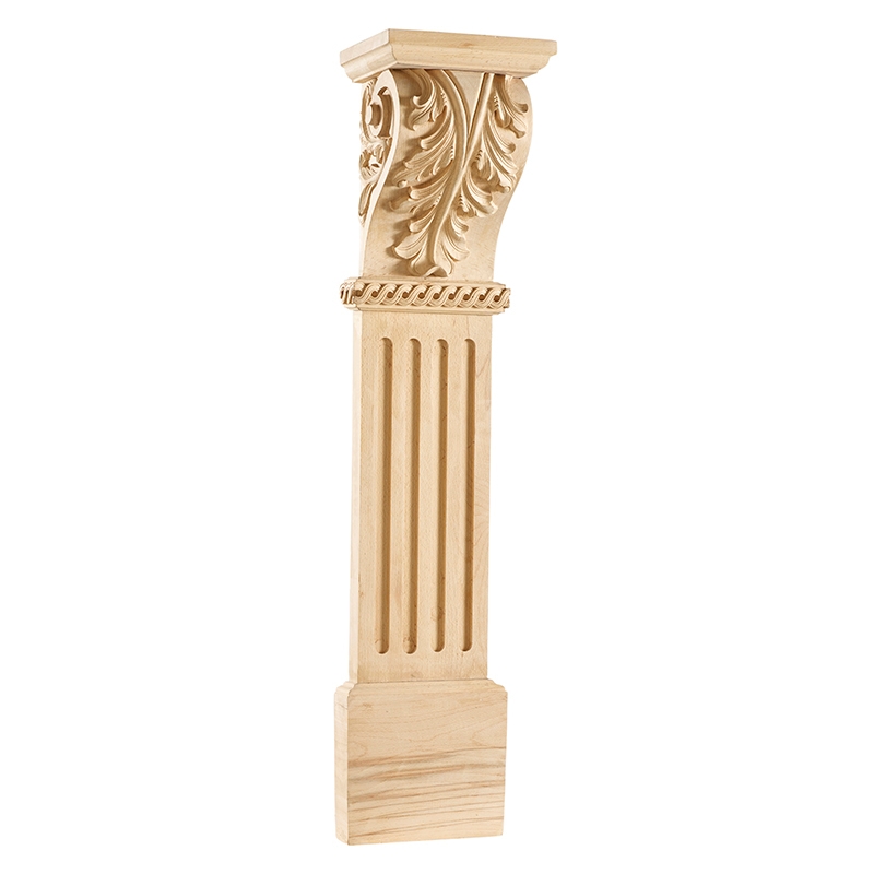 Fluted bar front corbel column | Andy Thornton