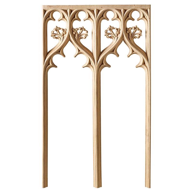 Carved Gothic double applique | Andy Thornton