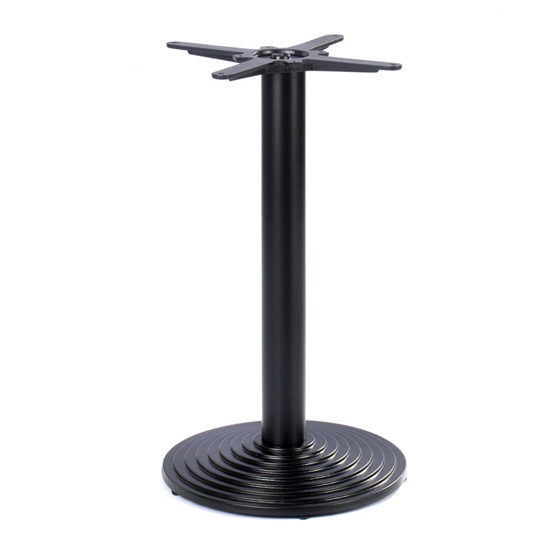 Step 4630 Round Table Base, Black Cast Iron | Andy Thornton