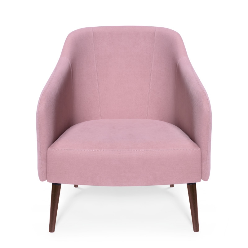 Yvonne Beta Lounge Chair, Wood Legs | Andy Thornton