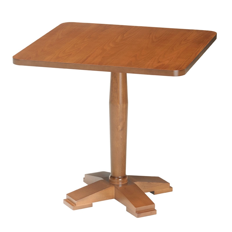 Ascot Pedestal Table Base In Solid Beech | Andy Thornton