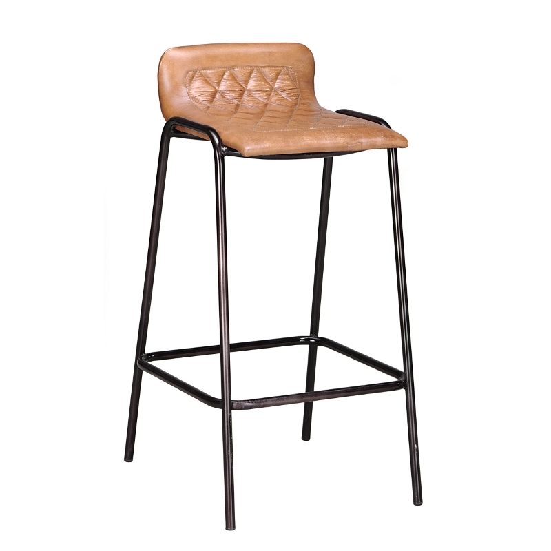 Adelaide Bar Stool In Leather | Andy Thornton