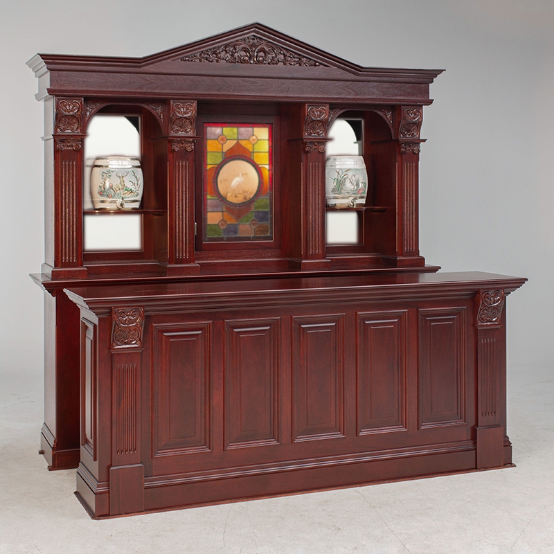 Mahogany front and back bar | Andy Thornton