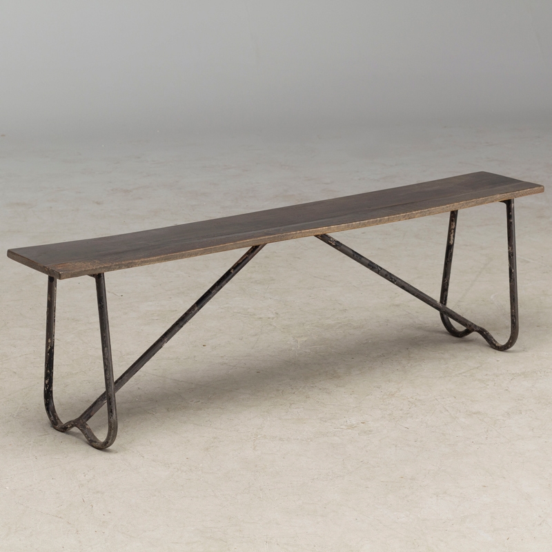 Wooden Milking Bench | Andy Thornton