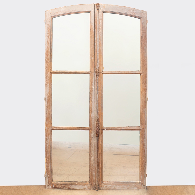 Arched French Window Frame Mirror | Andy Thornton