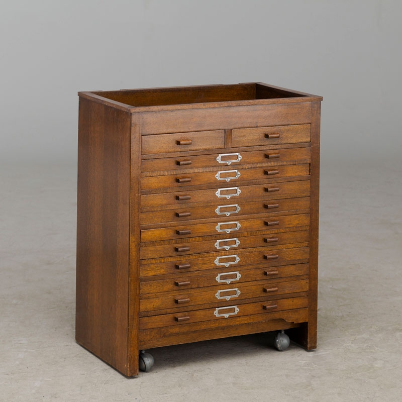Oak Optician's Cabinet | Andy Thornton
