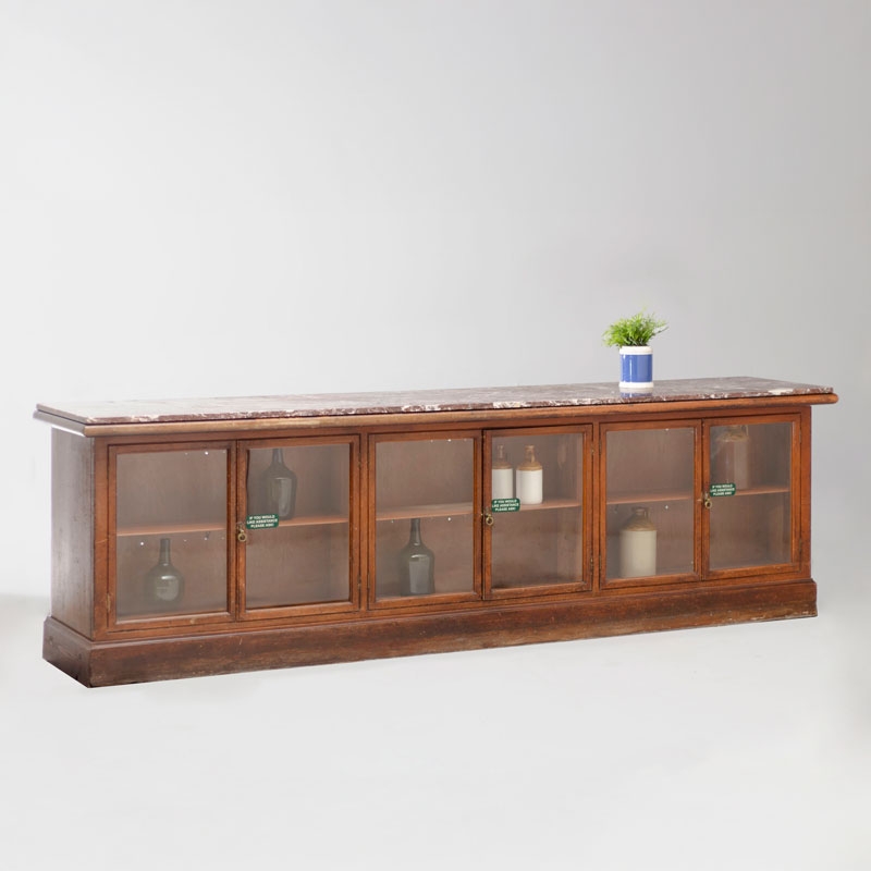 Mahogany Apothecary Counter | Andy Thornton
