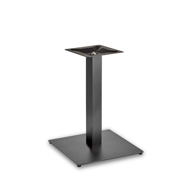 Profile Square Large Dining Table Base In Black | Andy Thornton