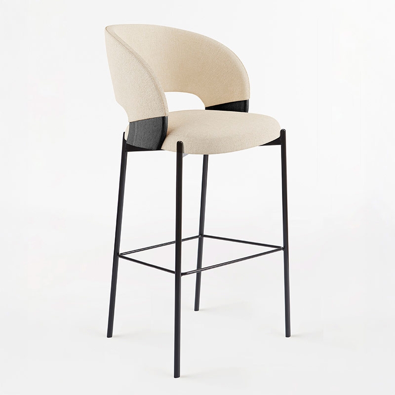 Soft Metal Bar Stool | Andy Thornton