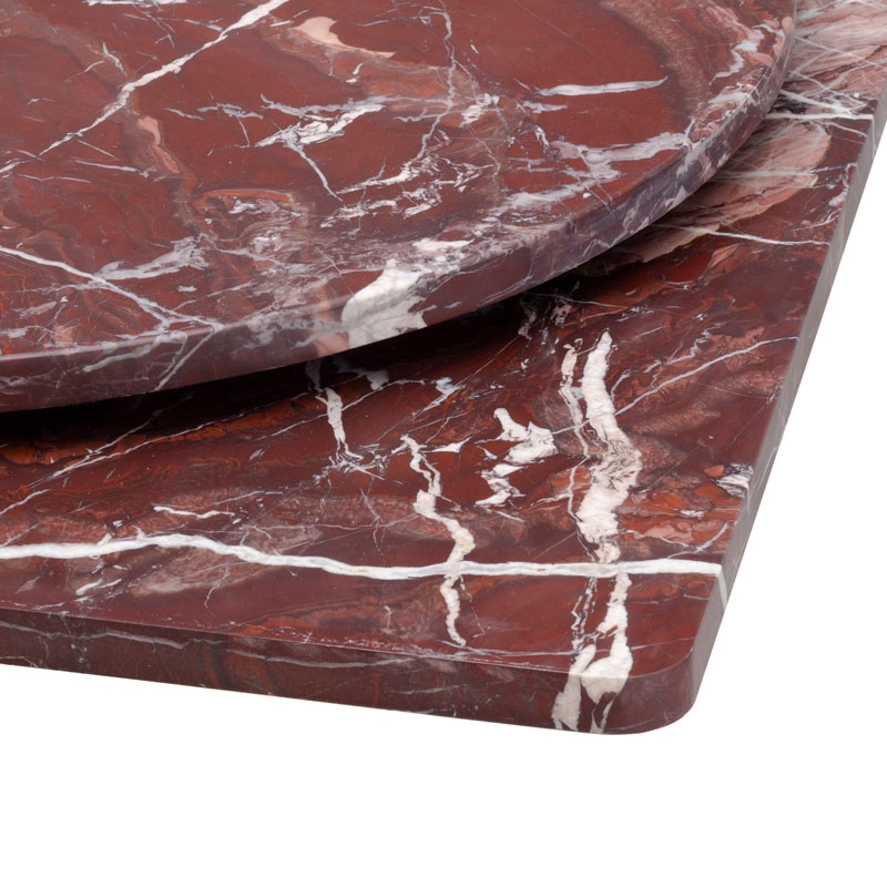 Rajasthan Red Marble Table Top | Andy Thornton