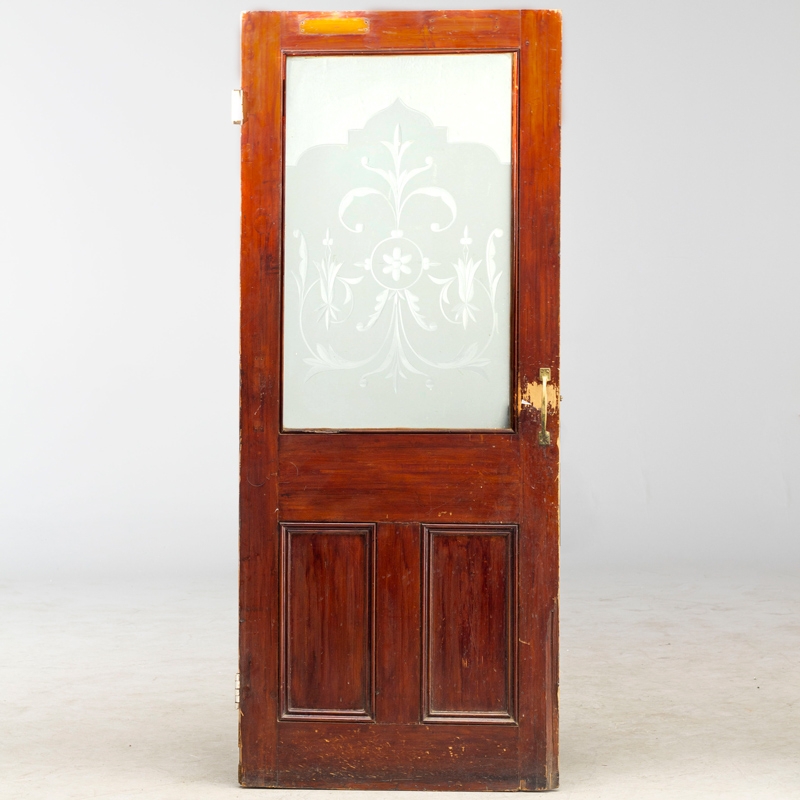 Etched Glass Pub Door | Andy Thornton