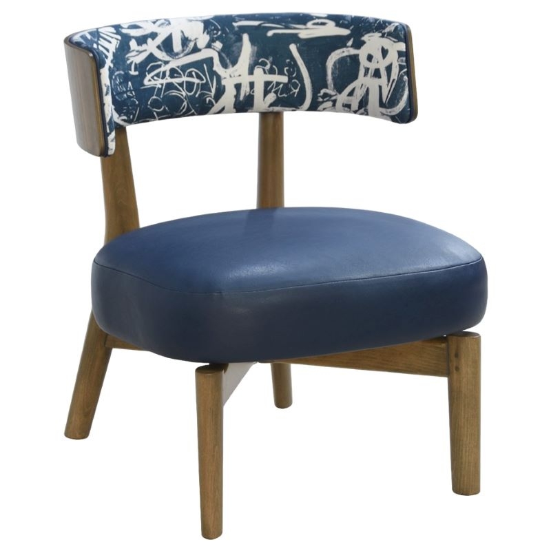 Novara Lounge Chair, Open Back | Andy Thornton