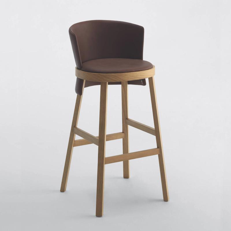 Obi Bar Stool With Back | Andy Thornton